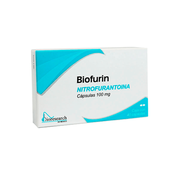 BIOFURIN (NITROFURANTOINA) CAPSULAS 100 MG C/40 – One Pharmacy