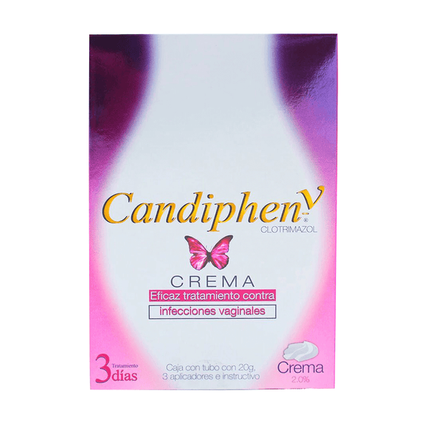 CANDIPHEN V (CLOTRIMAZOL) CREMA 2% TUBO C/20 G – One Pharmacy