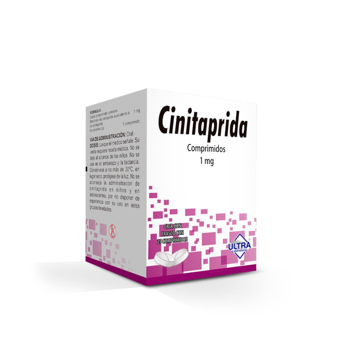 CINITAPRIDA 1 MG 25 COMPRIMIDOS ULTRA LAB – One Pharmacy
