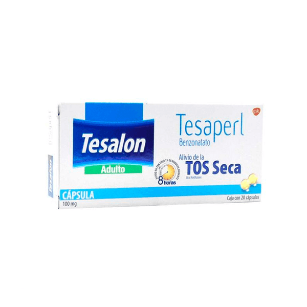 TESALON TESAPERL ADULTO CAPSULAS CAJA C/20 – One Pharmacy
