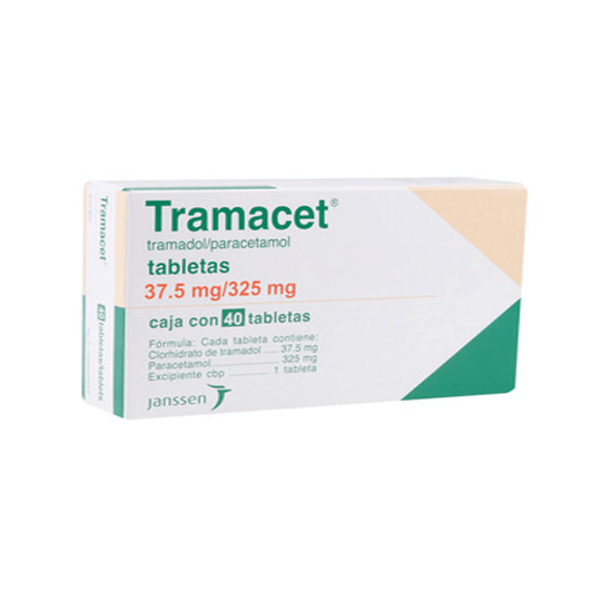 TRAMACET (TRAMADOL, PARACETAMOL) TABLETAS CAJA C/40 – One Pharmacy
